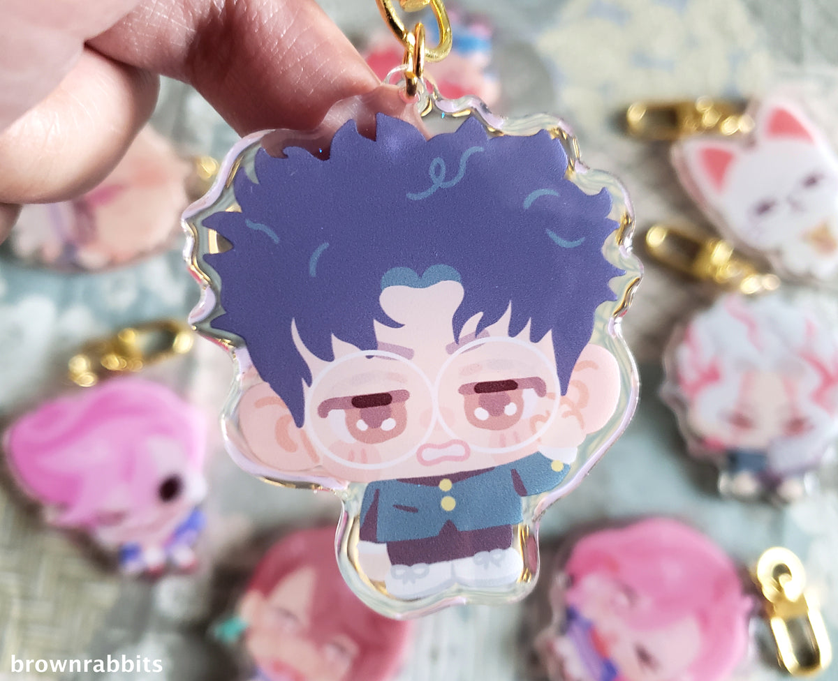 Dandadan Keychain: Okarun – Brownrabbits