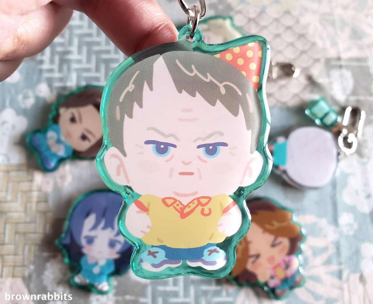 Mouthwashing Keychain: Swansea – Brownrabbits