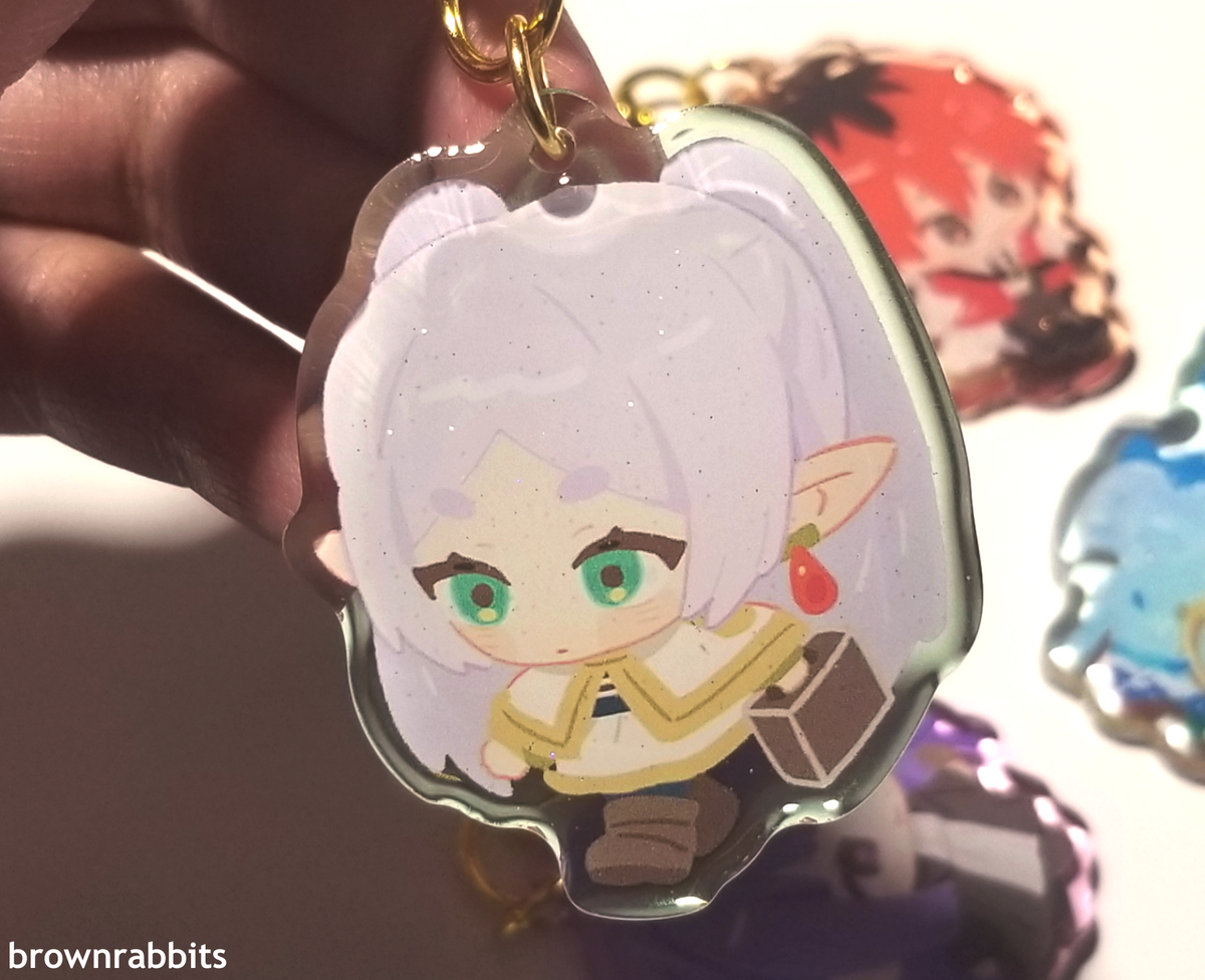 Frieren Keychain: Frieren – Brownrabbits