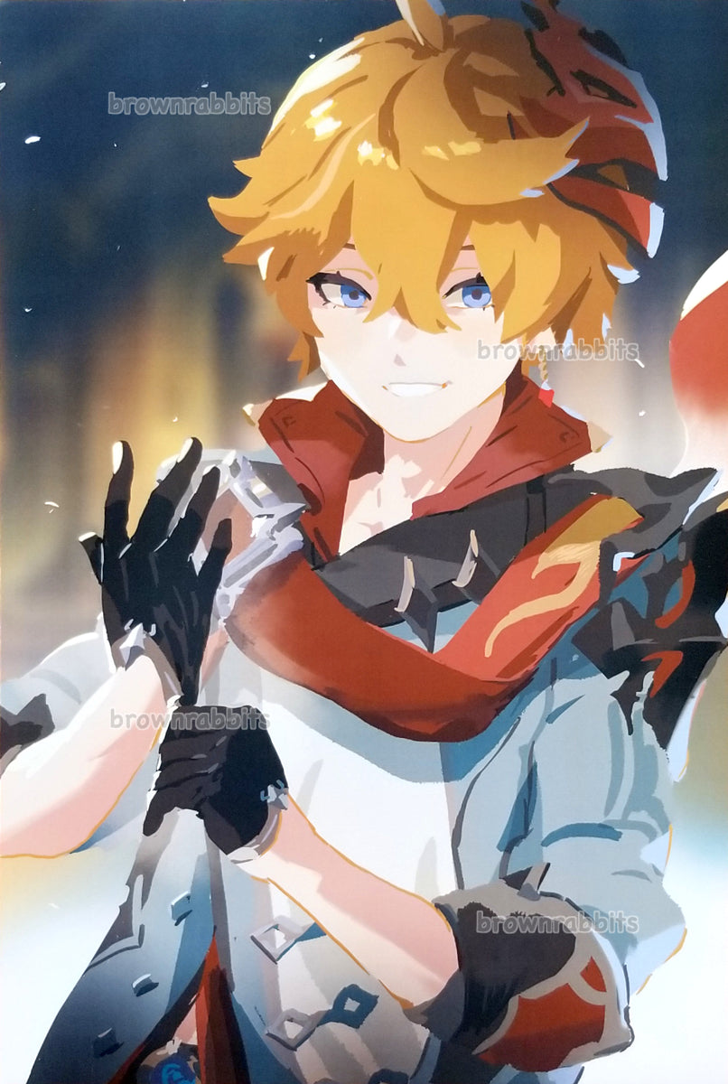Genshin Impact: Childe Poster – Brownrabbits