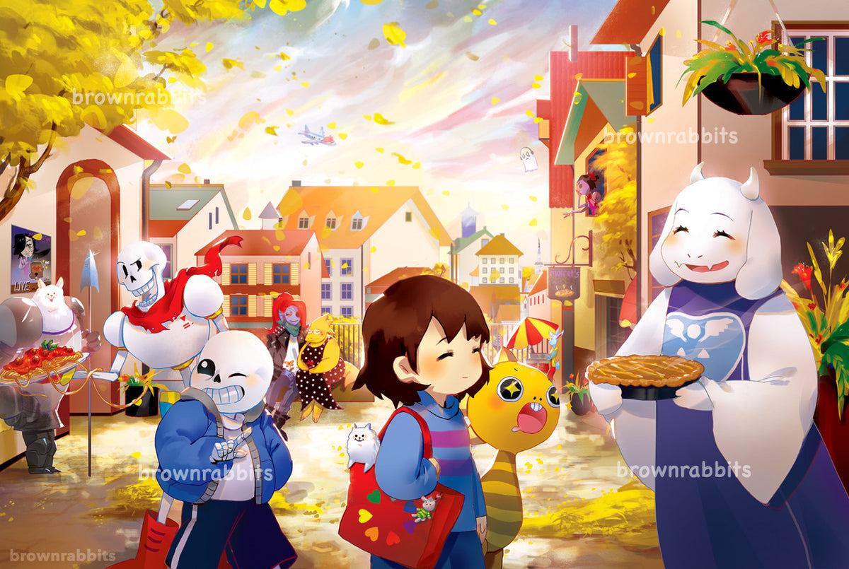 Undertale Poster – Brownrabbits