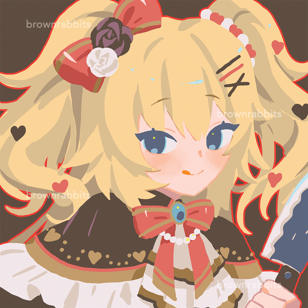 Hololive Square Prints: Haachama – Brownrabbits